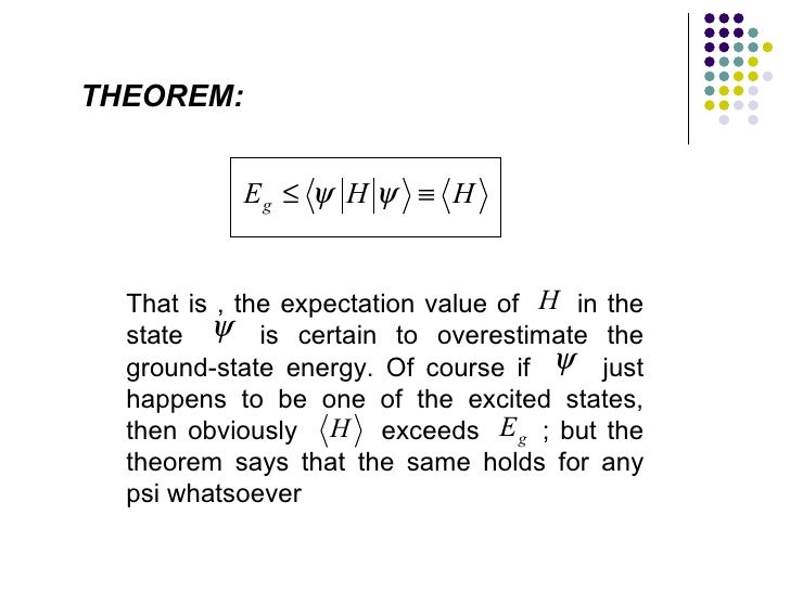 The Variational Method