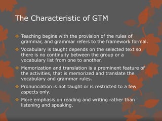 The variety of teaching method | PPT