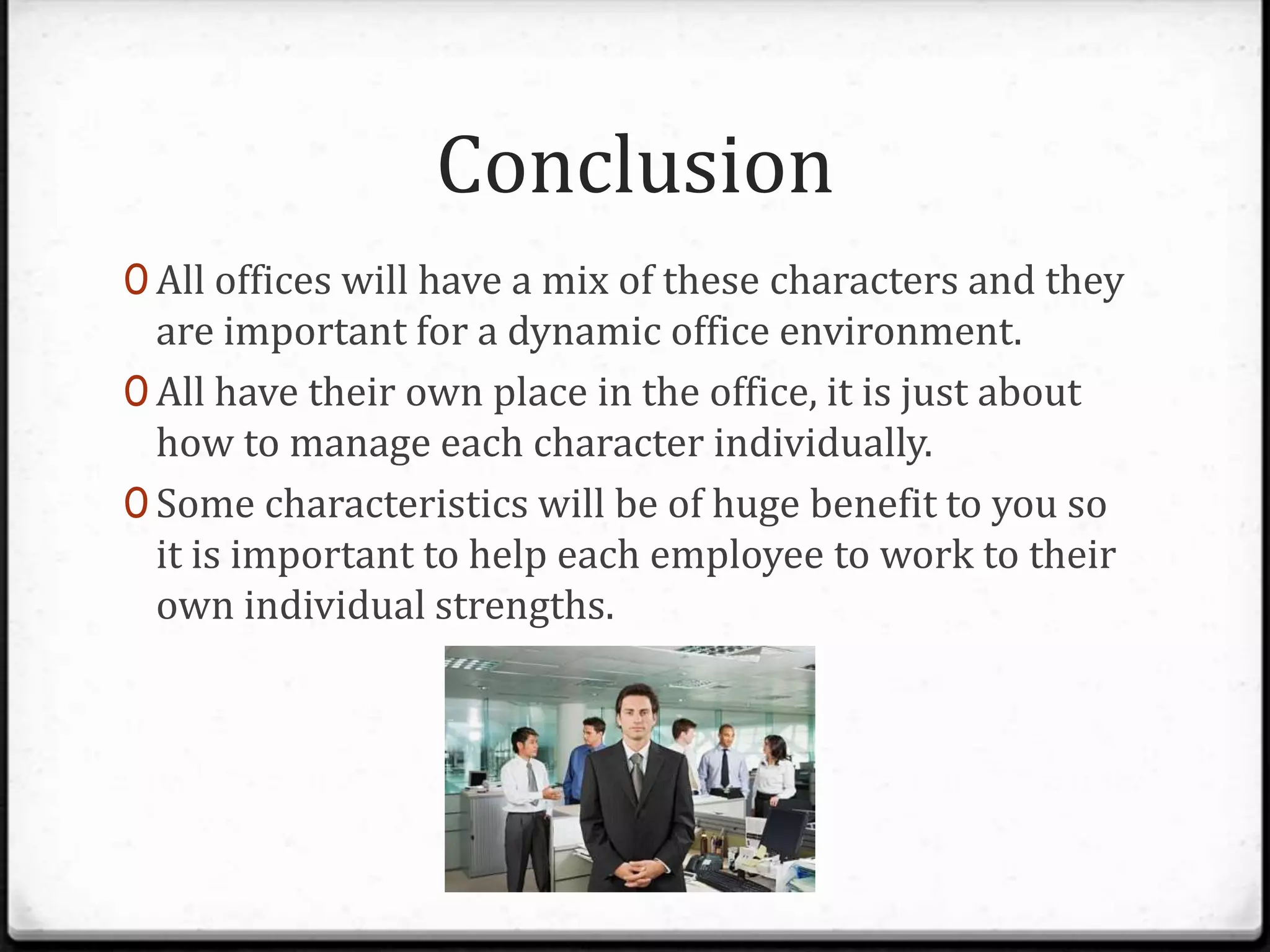 The various types of colleagues | PPTX