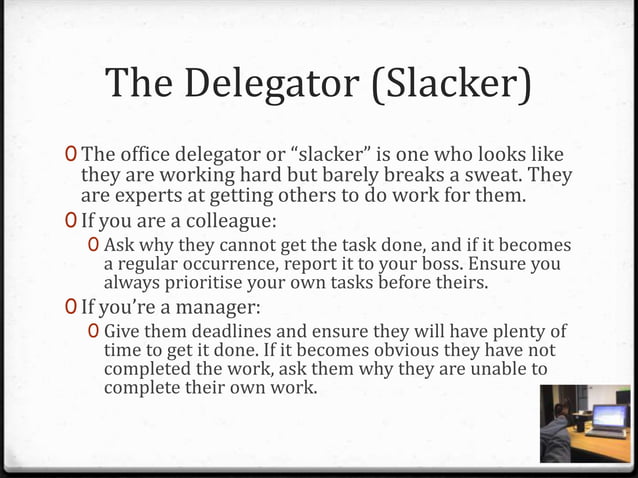 The various types of colleagues | PPTX