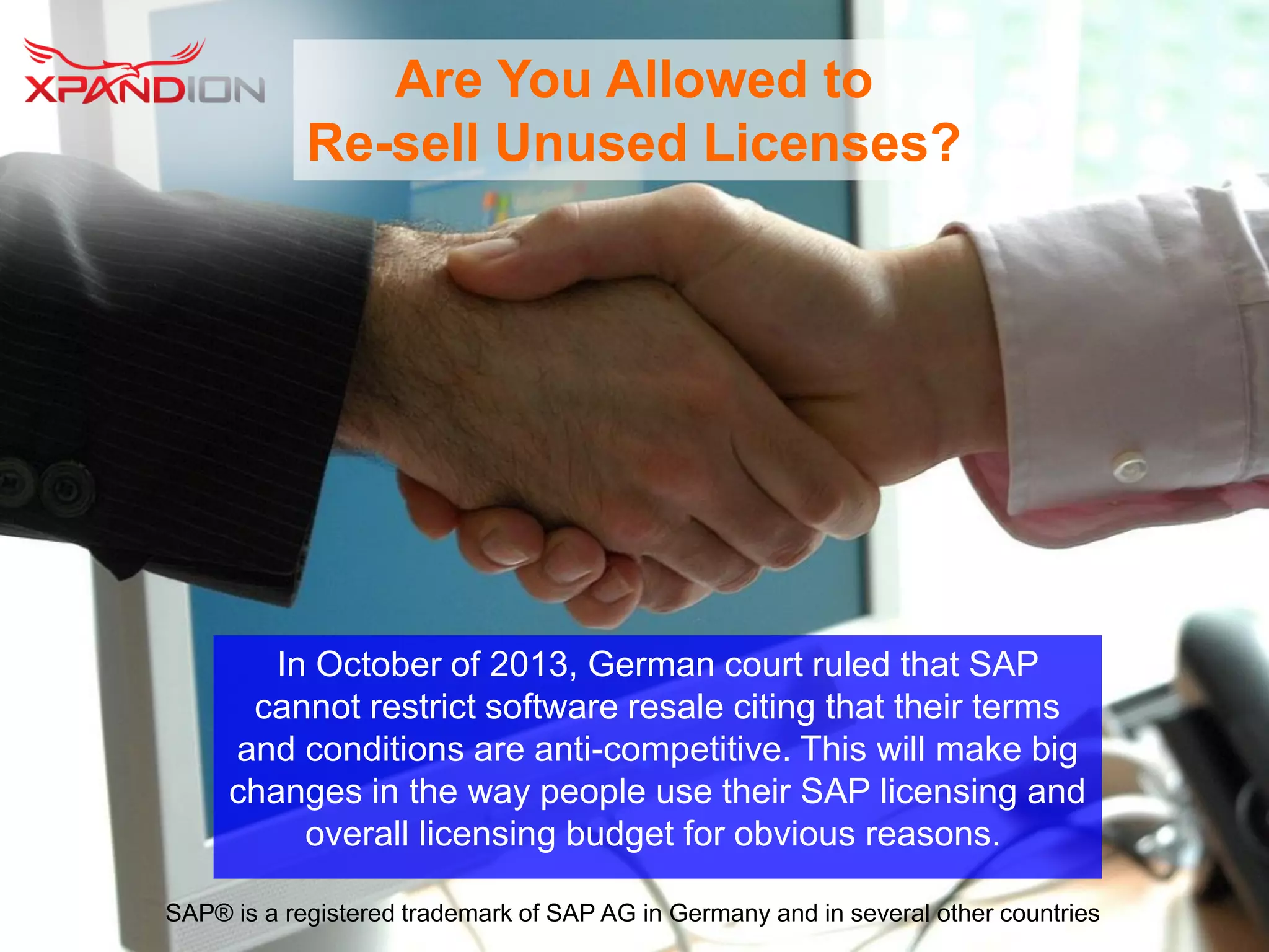 The Various Types of SAP Licenses | PDF