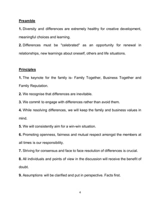 THE VARIOUS WAYS TO TACKLE WITH DIFFERENCES, CONFLICTS IN FAMILY ...