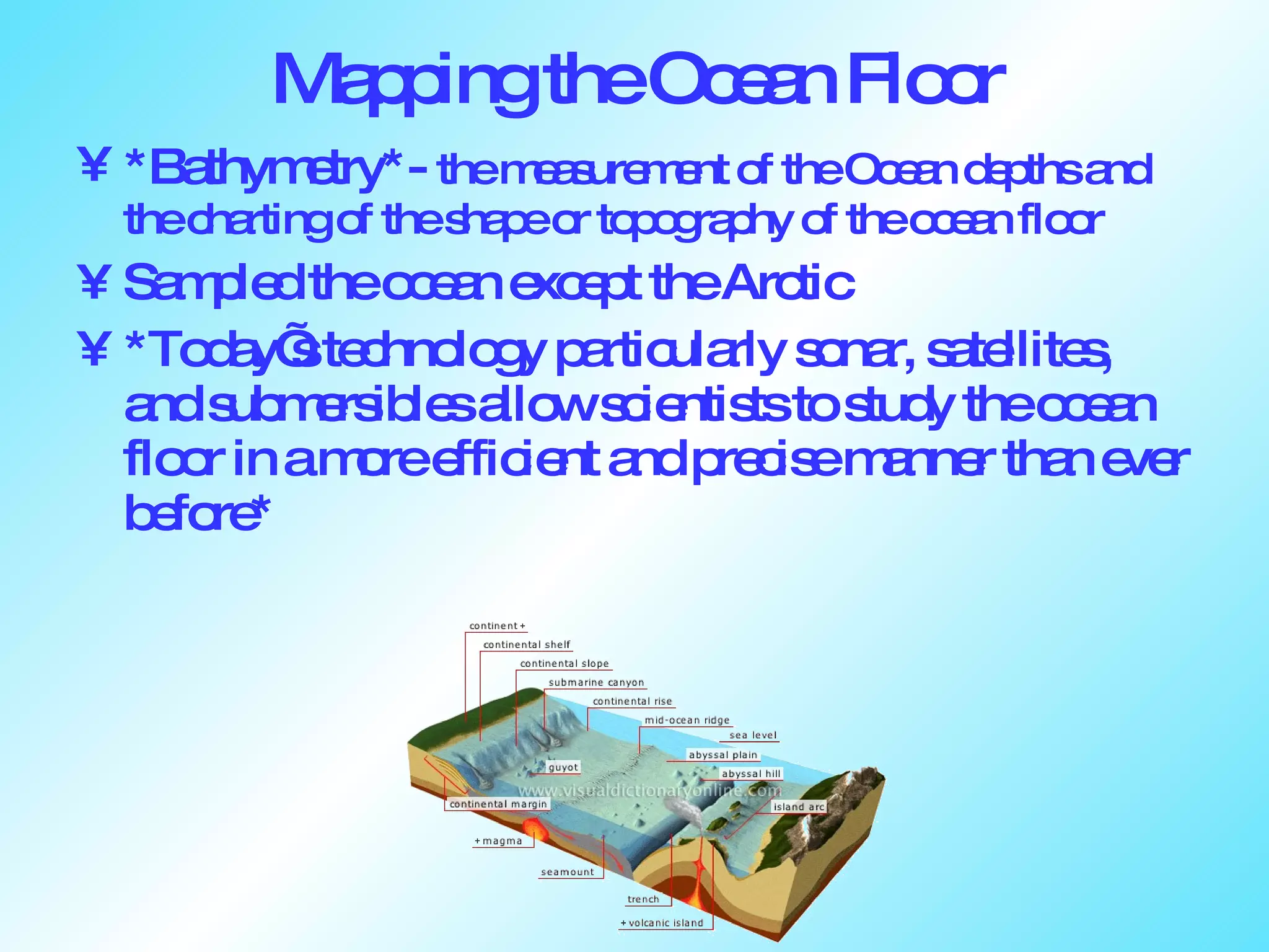 The vast world ocean | PPT