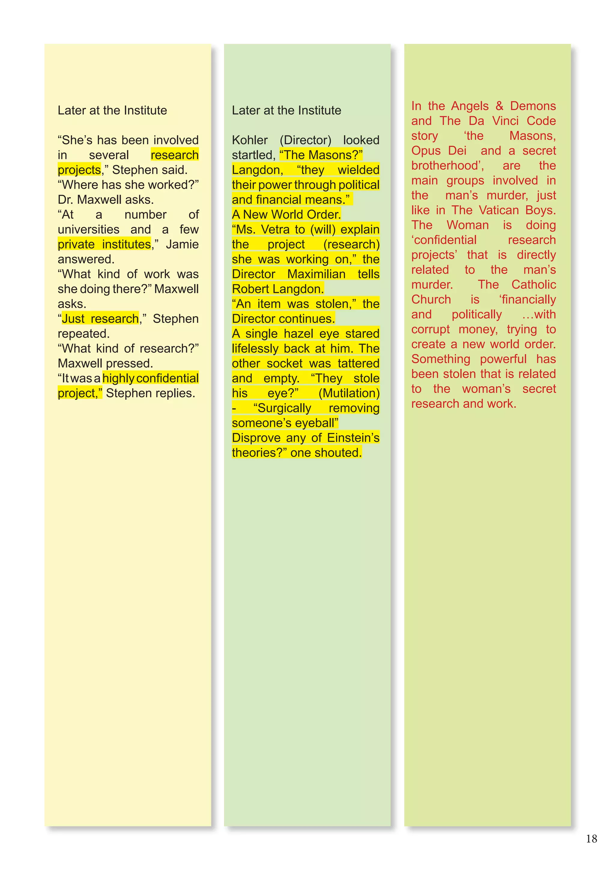 The vatican boys vs angels&demons | PDF