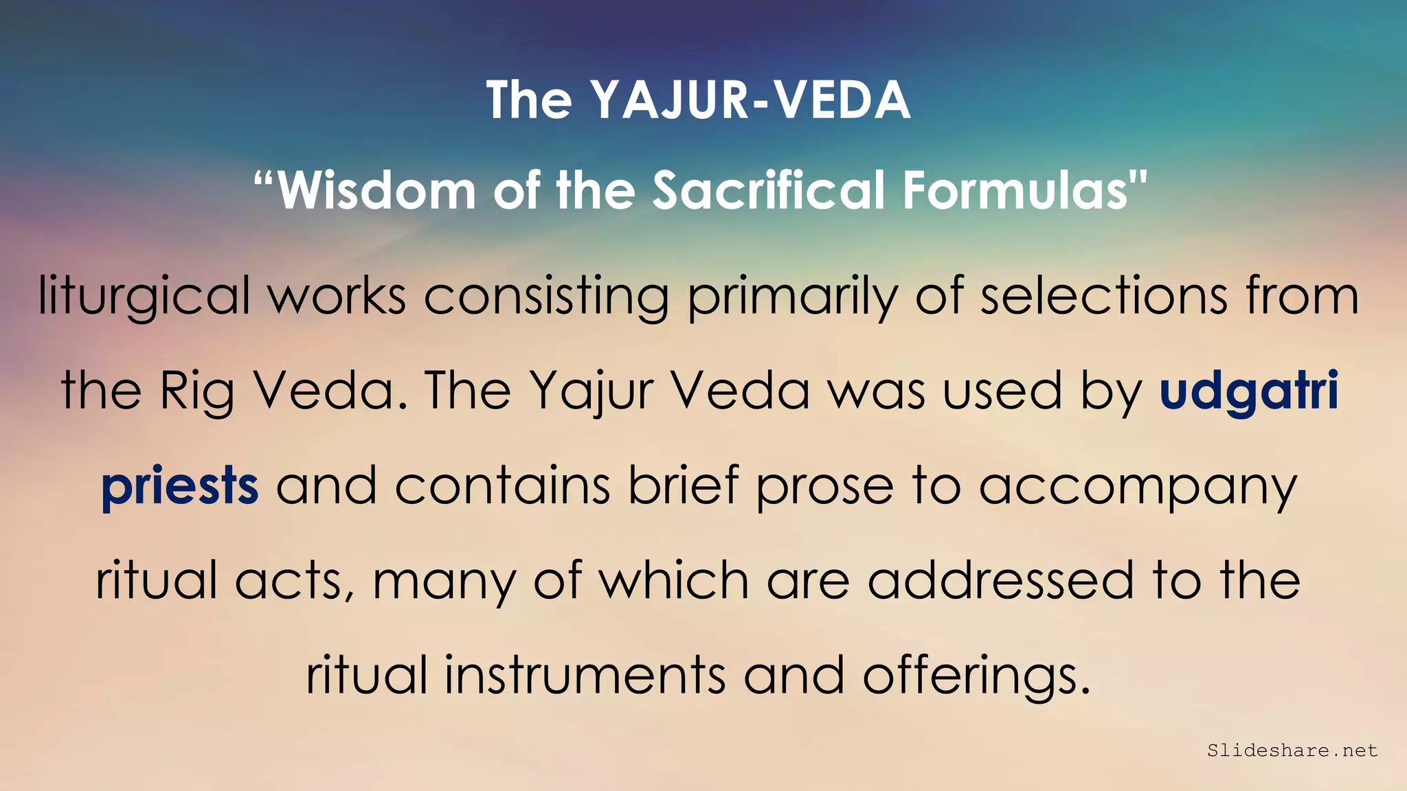 The Vedas | PPTX