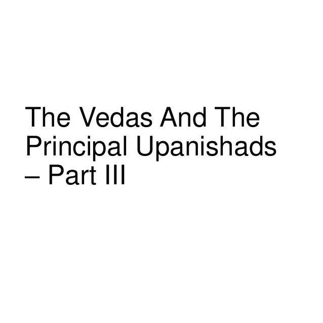 The Vedas And The Principal Upanishads – Part III.pdf