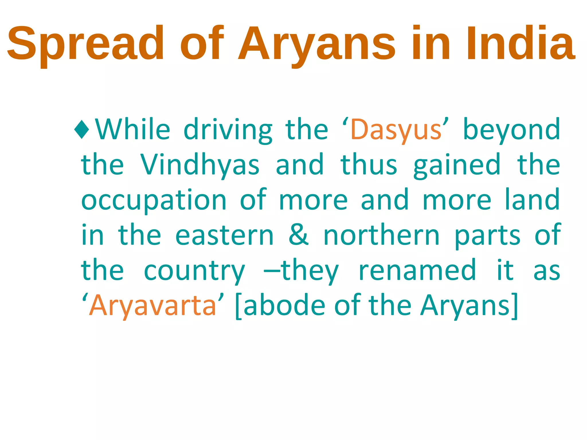 The vedic culture | PPT