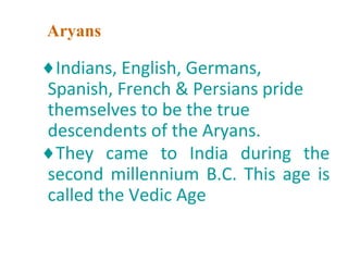 The vedic culture | PPT