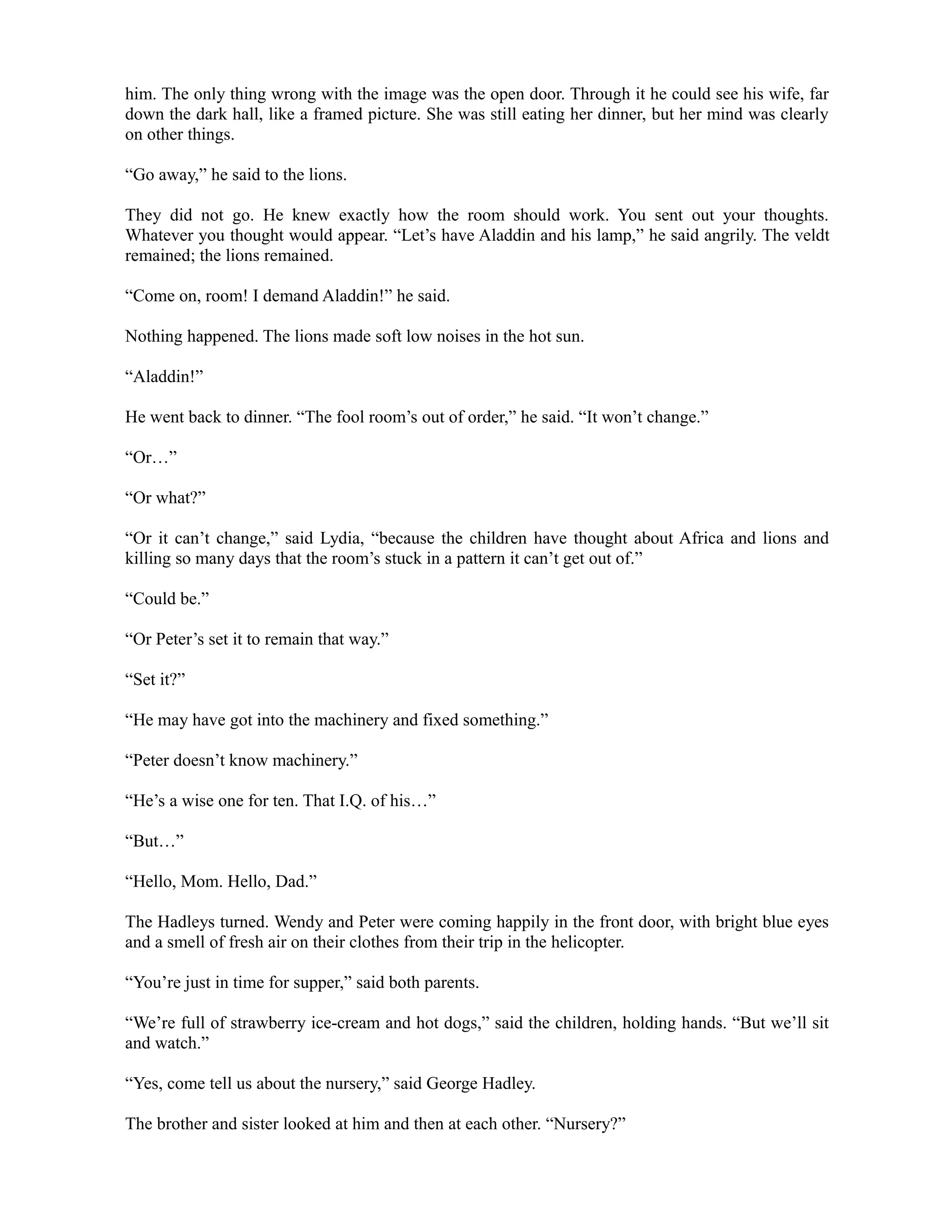 The veldt. | PDF
