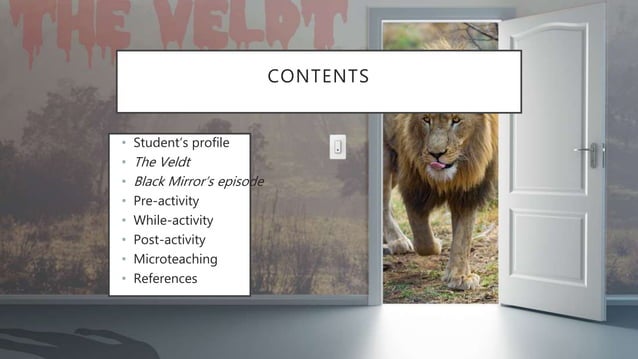 Lesson Plan The Veldt | PPTX