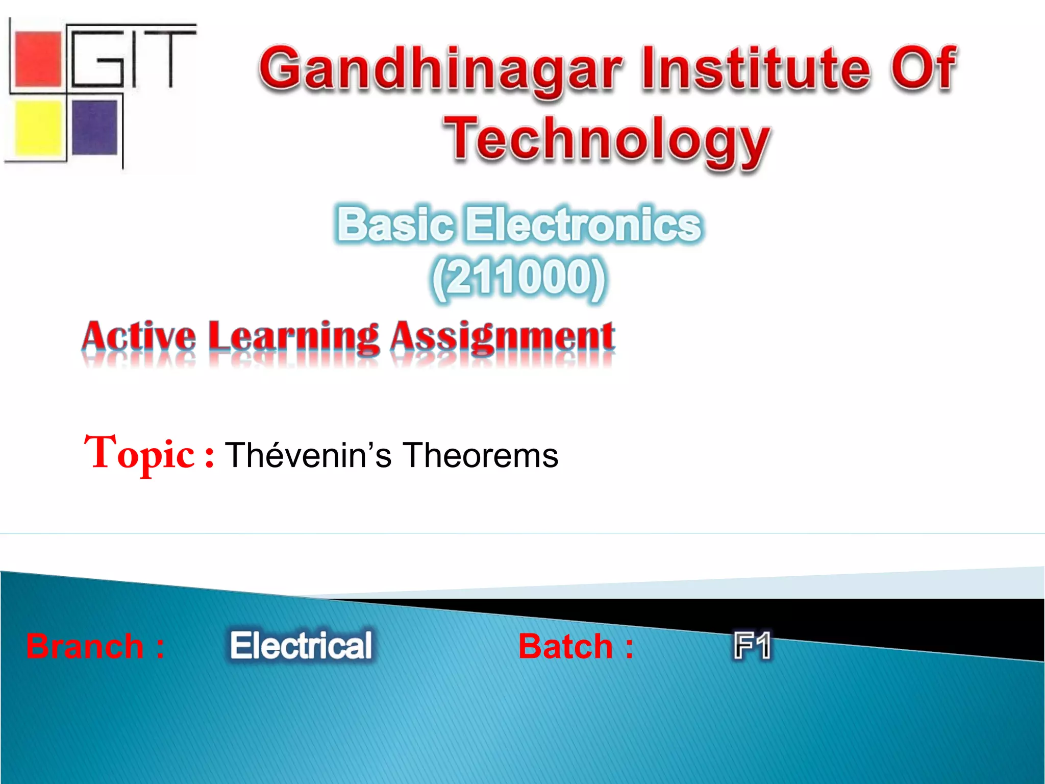 Thevenins Theorempdf 5213