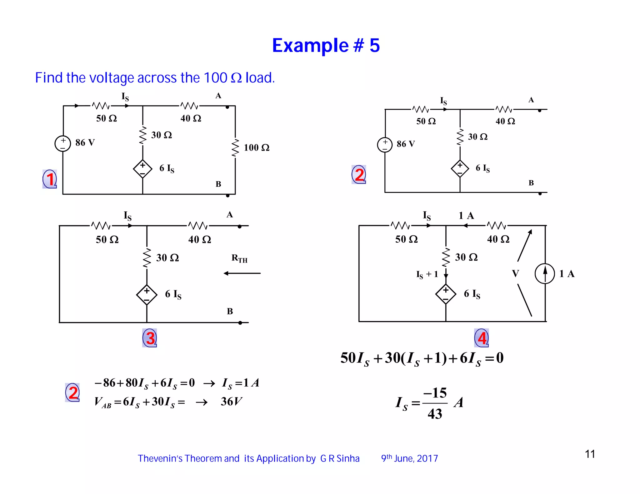 Thevenin's theorem and application | PDF | Computer Software and Applications | Computing