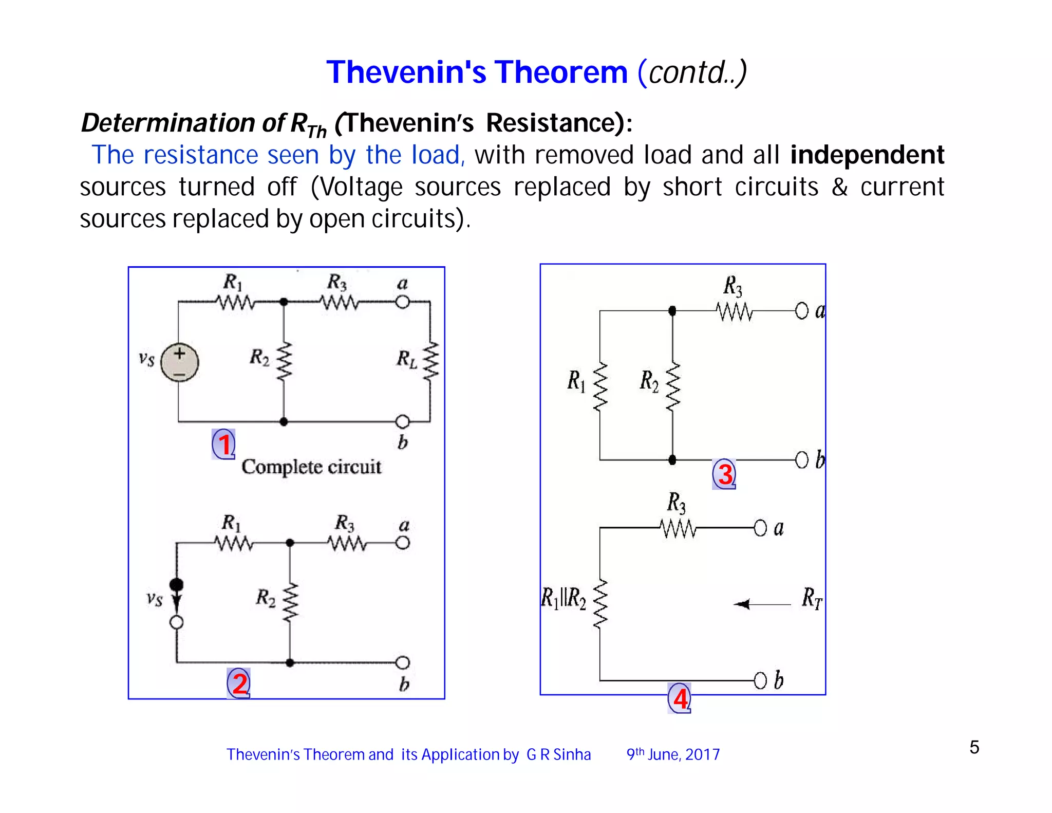 Thevenin's theorem and application | PDF | Computer Software and Applications | Computing