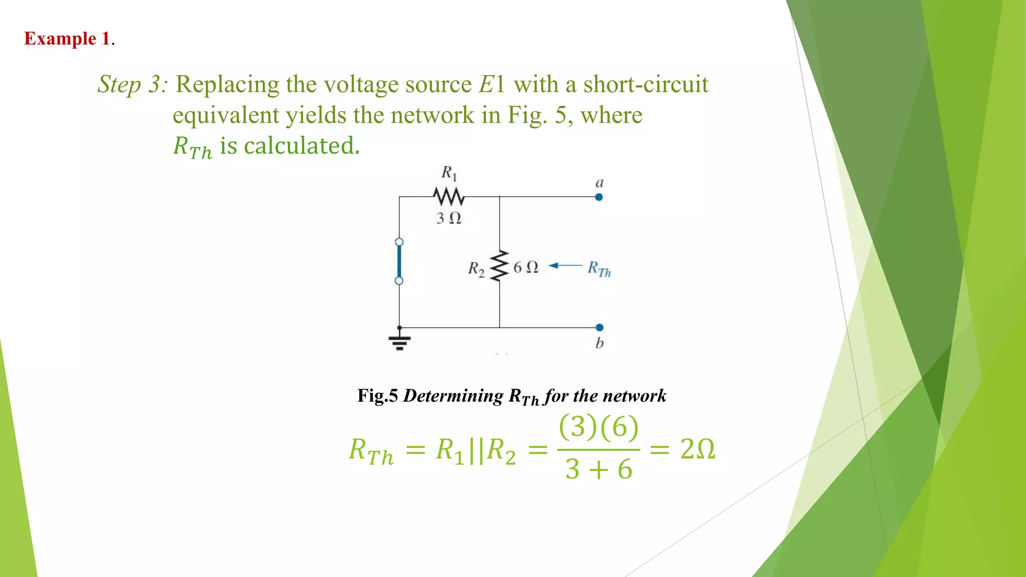 Thevenin theorem | PPTX