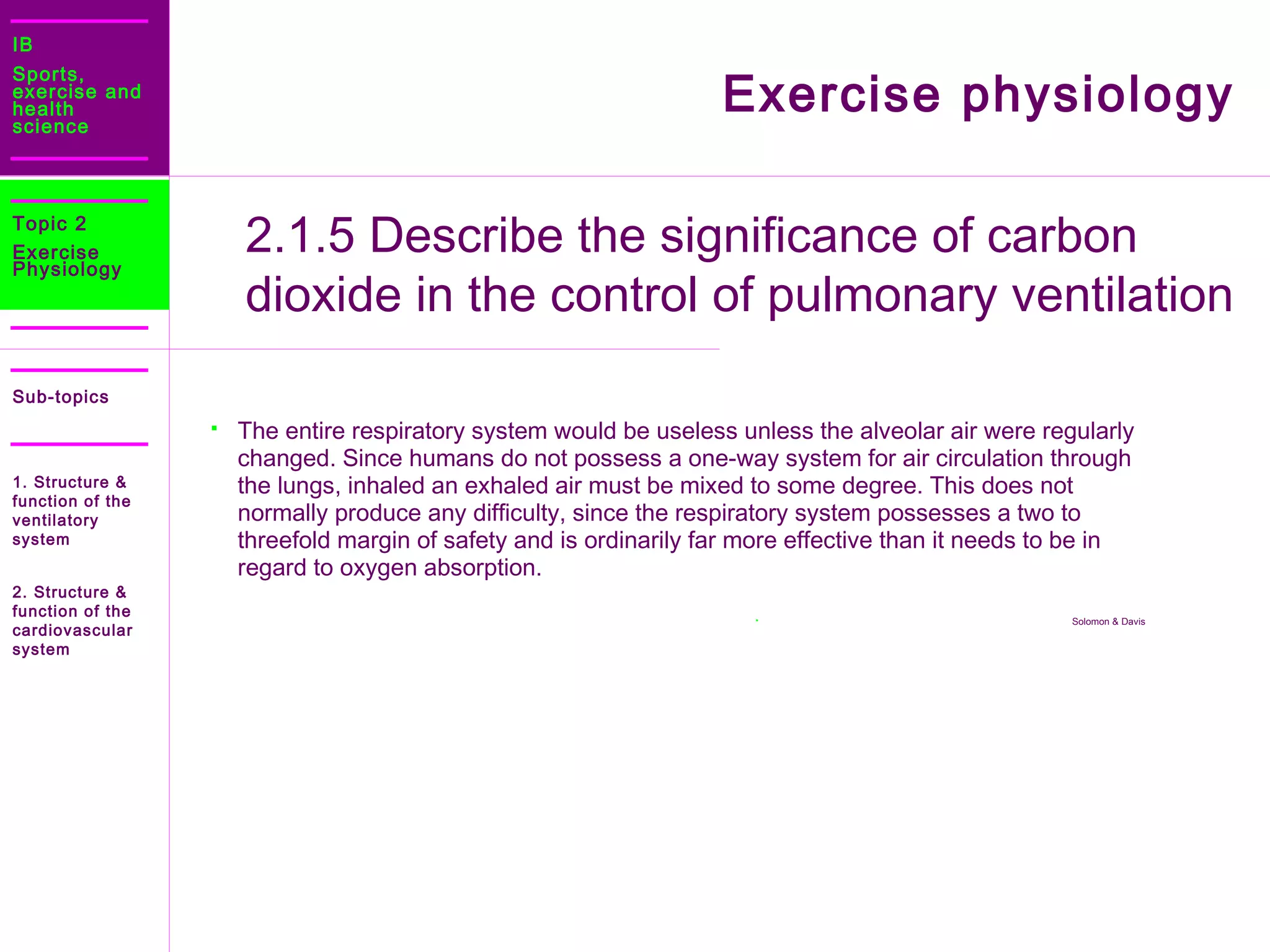 The ventilatory system - updated 2016 | PPT