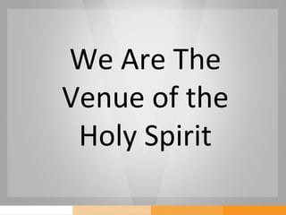 The Venue Defined | PPT