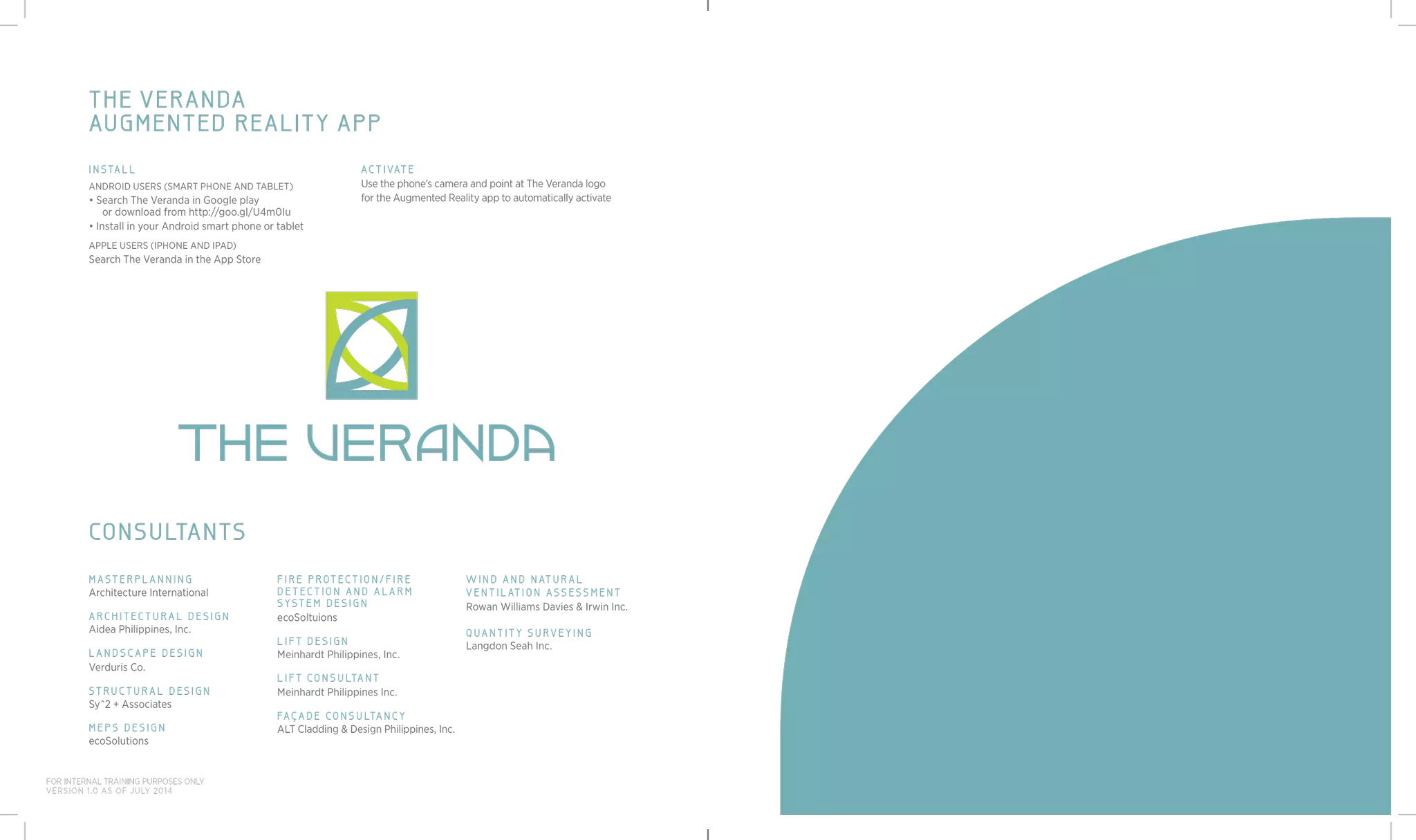 The Veranda Infosheet | PDF