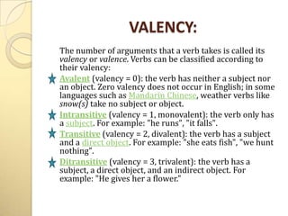 The verb | PPTX | Programming Languages | Computing