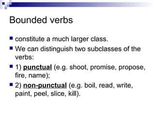 The verb classification | PPT