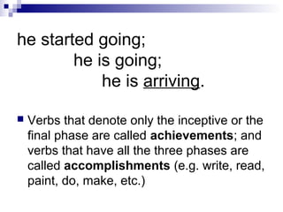 The verb classification | PPT