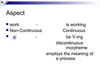 The verb classification | PPT