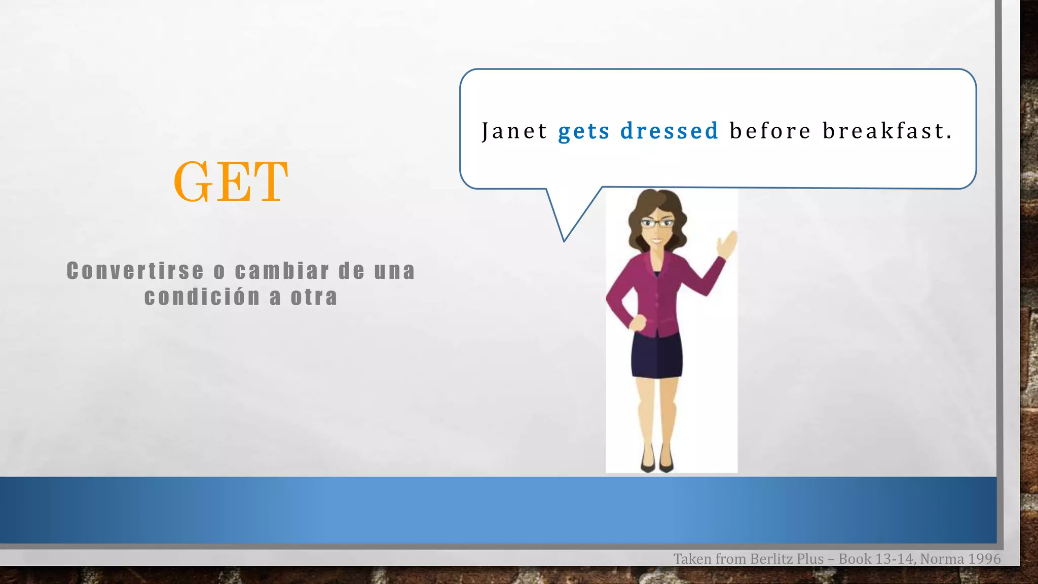 The verb get | PPTX