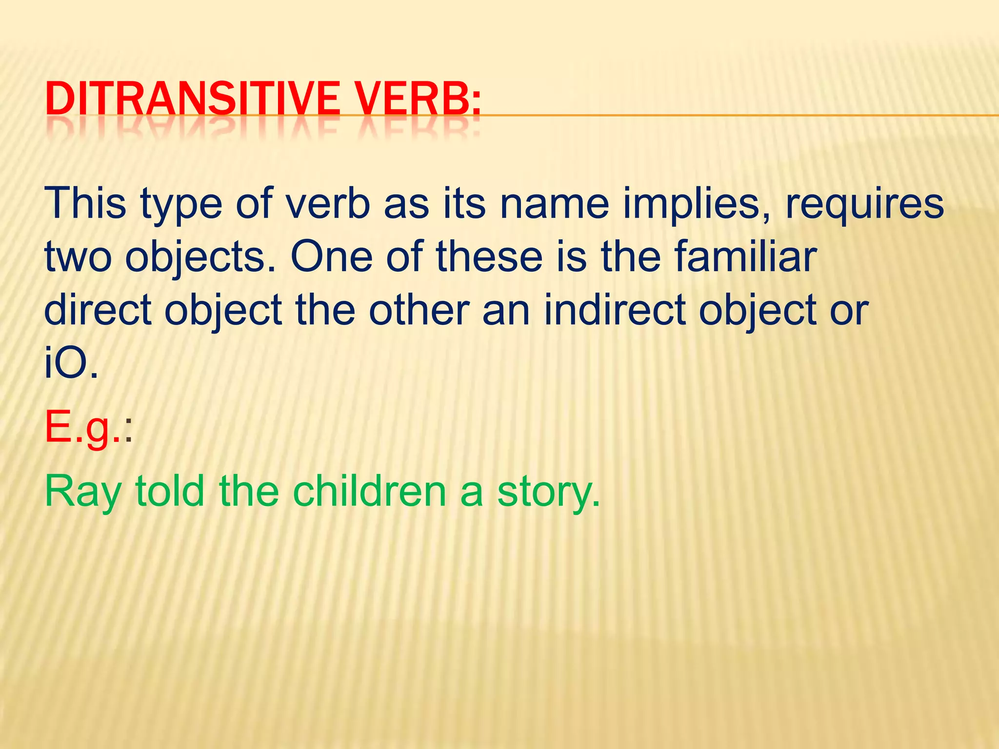 The verb phrase | PPTX
