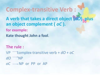 The verb phrase-3 | PPTX