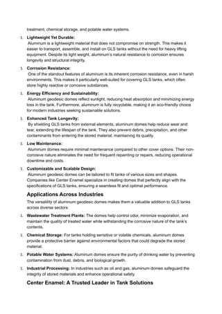 The Versatility of Aluminum Geodesic Domes for GLS Tanks.docx