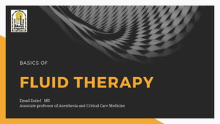 The very basic of iv fluids | PDF