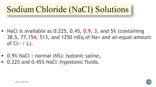 The very basic of iv fluids | PPT