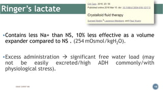 The very basic of iv fluids | PPT