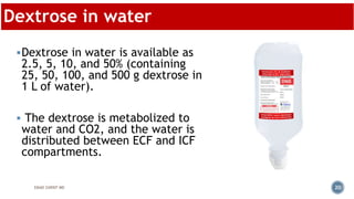 The very basic of iv fluids | PPT