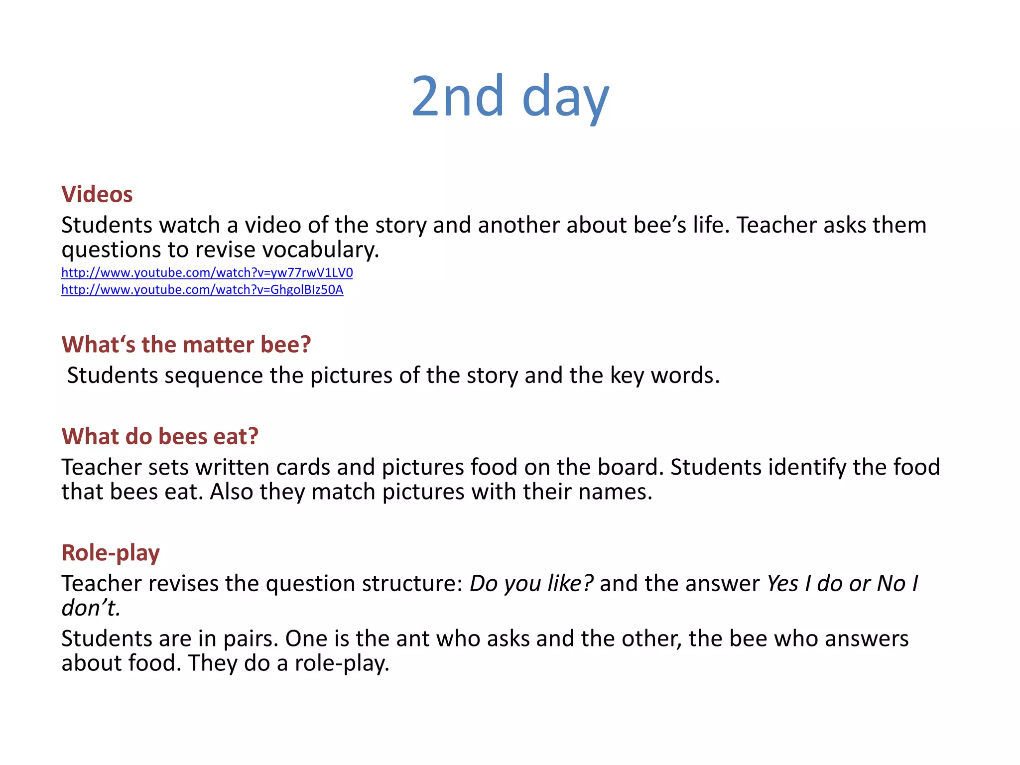 The very greedy bee | PPTX