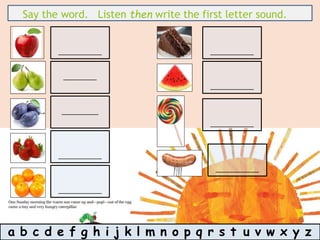 THE VERY HUNGRY CATERPILLAR.pptyufguibuvux | PPT