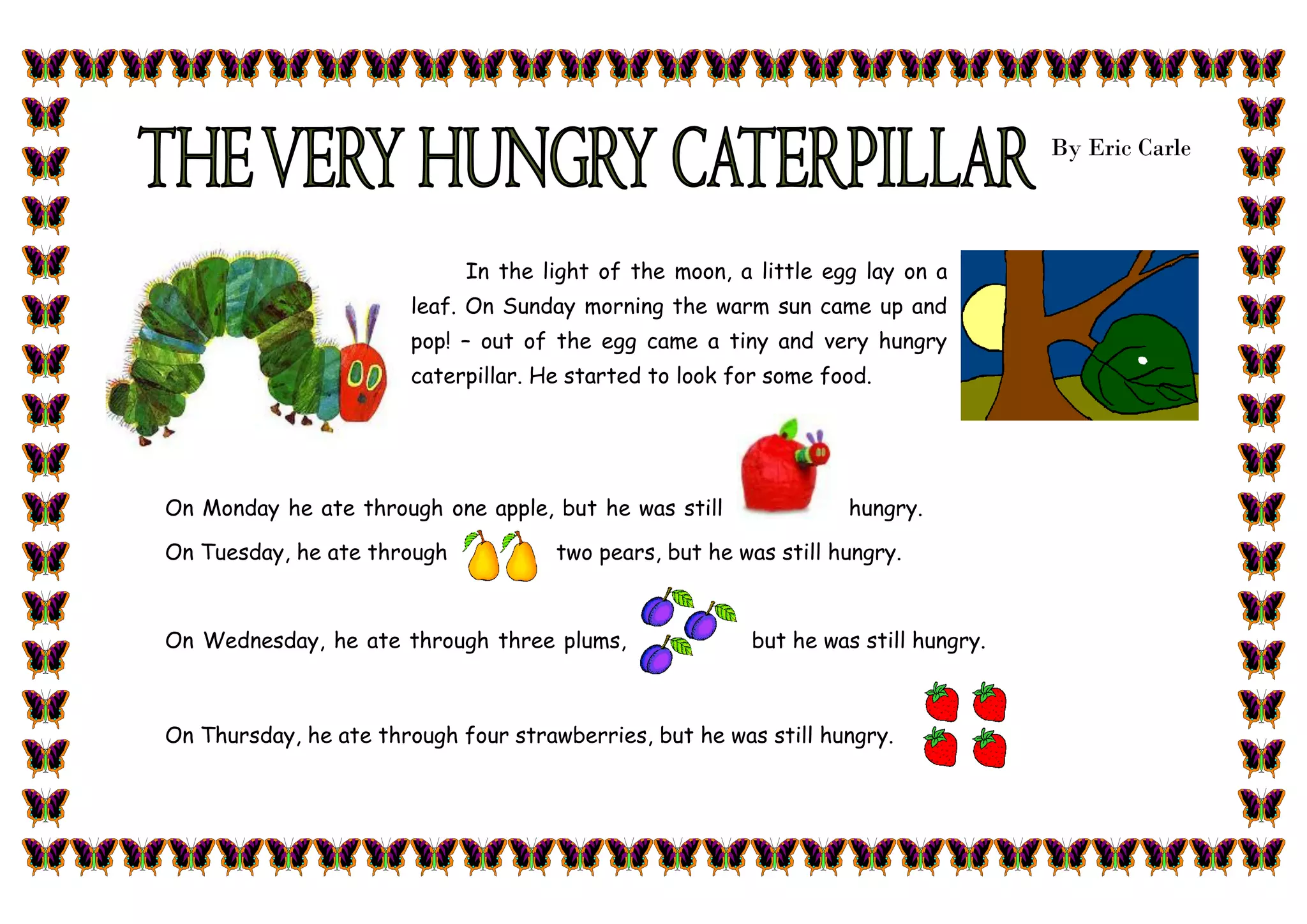 The+very+hungry+caterpillar2 | PDF