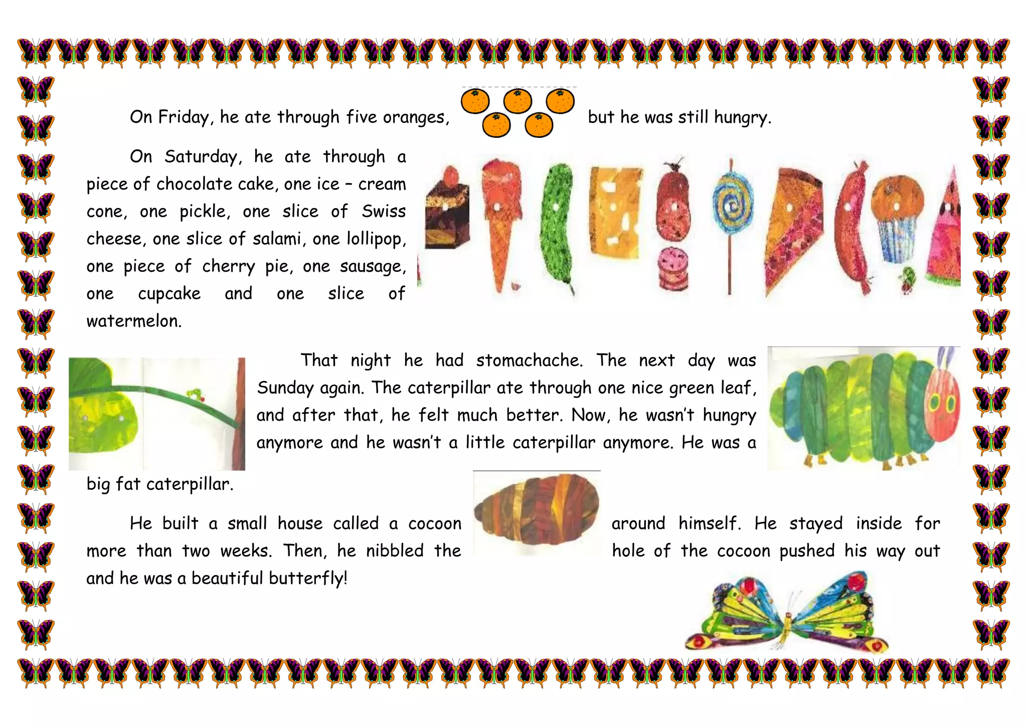 The+very+hungry+caterpillar2 | PDF