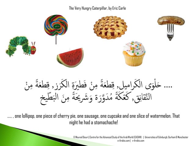 The very hungry caterpillar (arabic english) | PDF | Islam | Religion ...