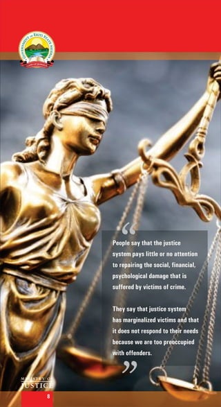 The Victim Charter: A Statement Of Right For Victims Of Crime In Ekiti ...