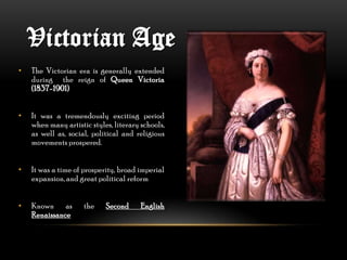 The victorian age | PPTX