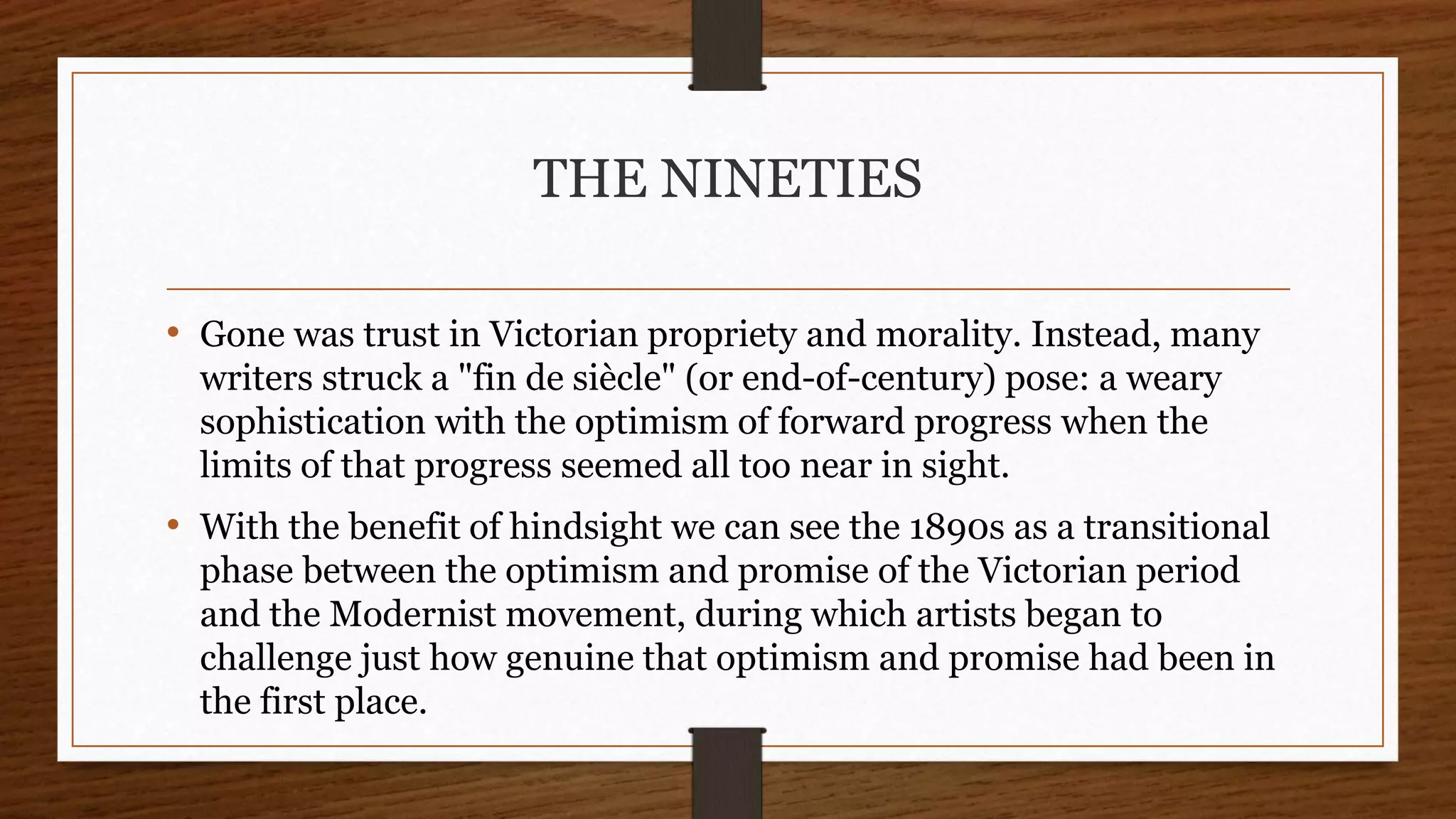 The Victorian Age | PPTX