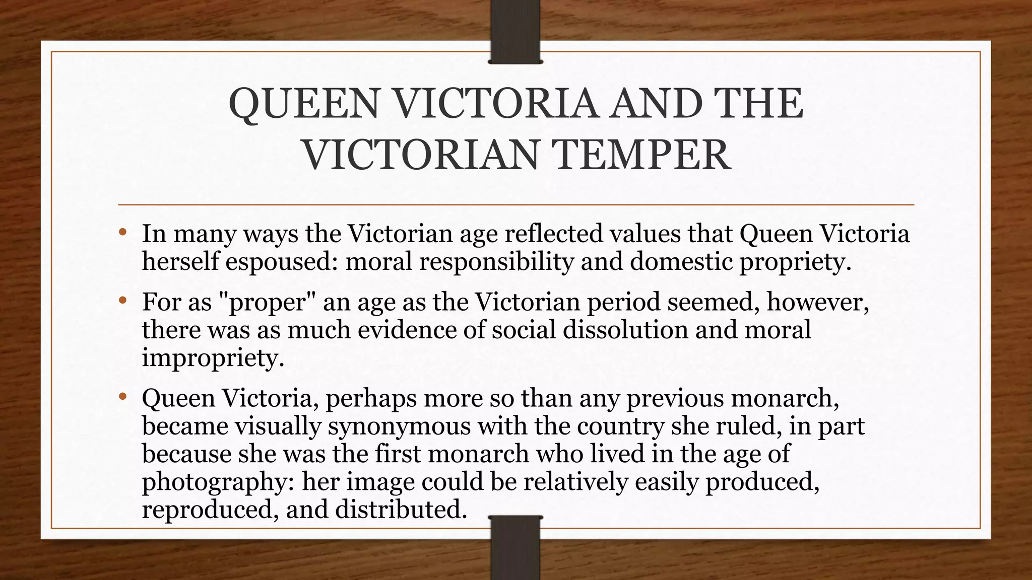 The Victorian Age | PPTX