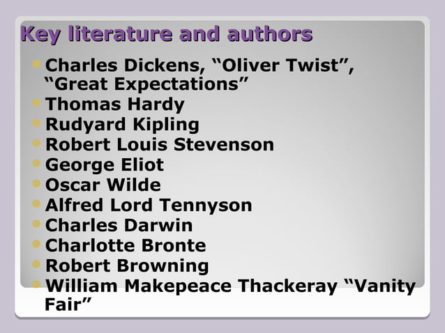 The victorian age & critical realism | PPT | Poetry | Books and Literature