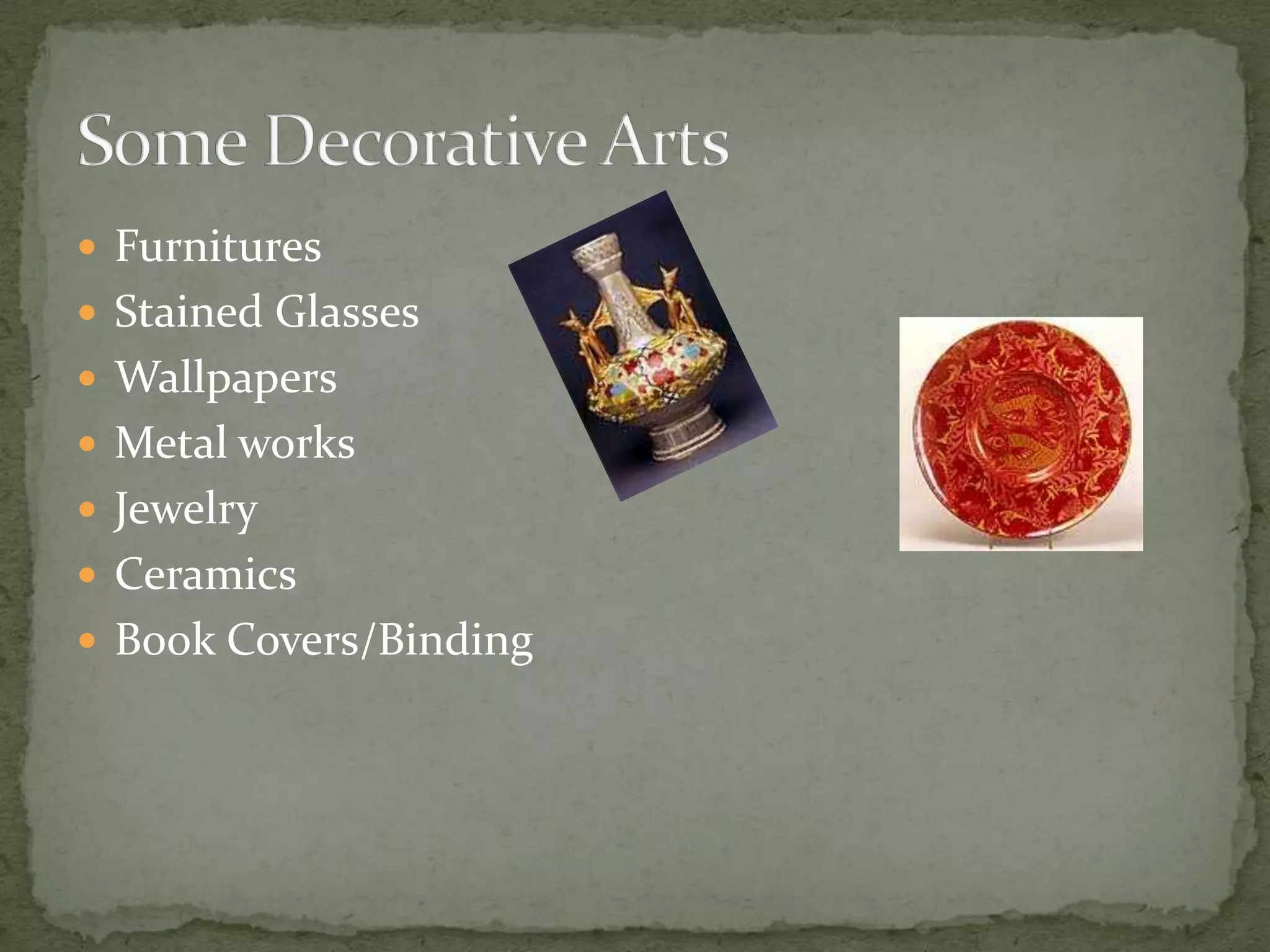 The victorian decorative arts | PPTX