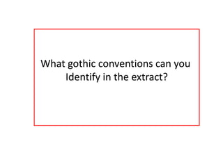 The victorian gothic frankenstein | PPTX | Fiction | Books and Literature