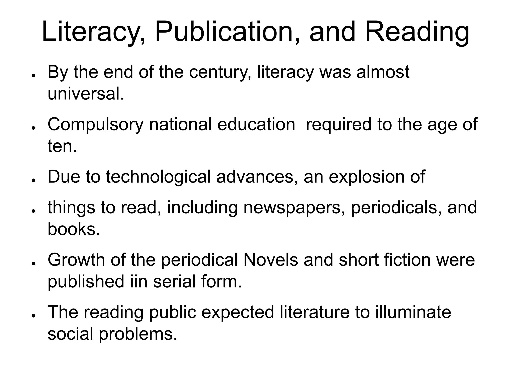 The Victorian Period- English Literature | PPTX