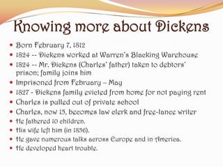 The Victorian Period and Charles Dickens | PPTX