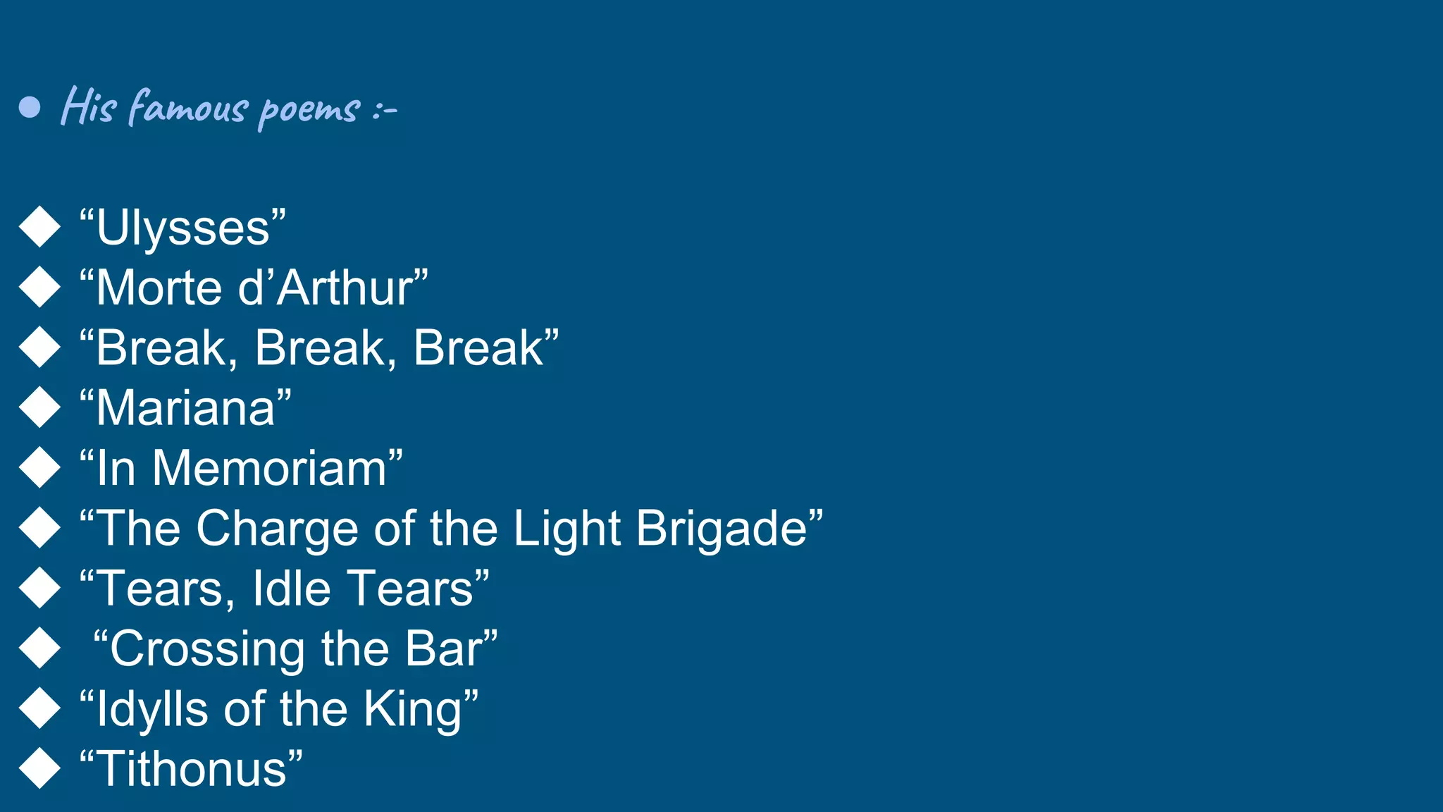 The victorian poets | PPTX