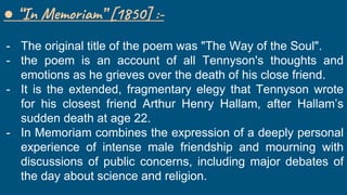 The victorian poets | PPTX