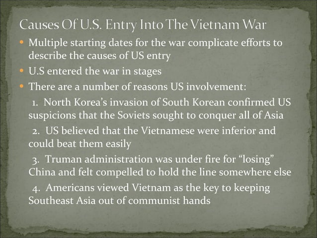 The vietnam war | PPT